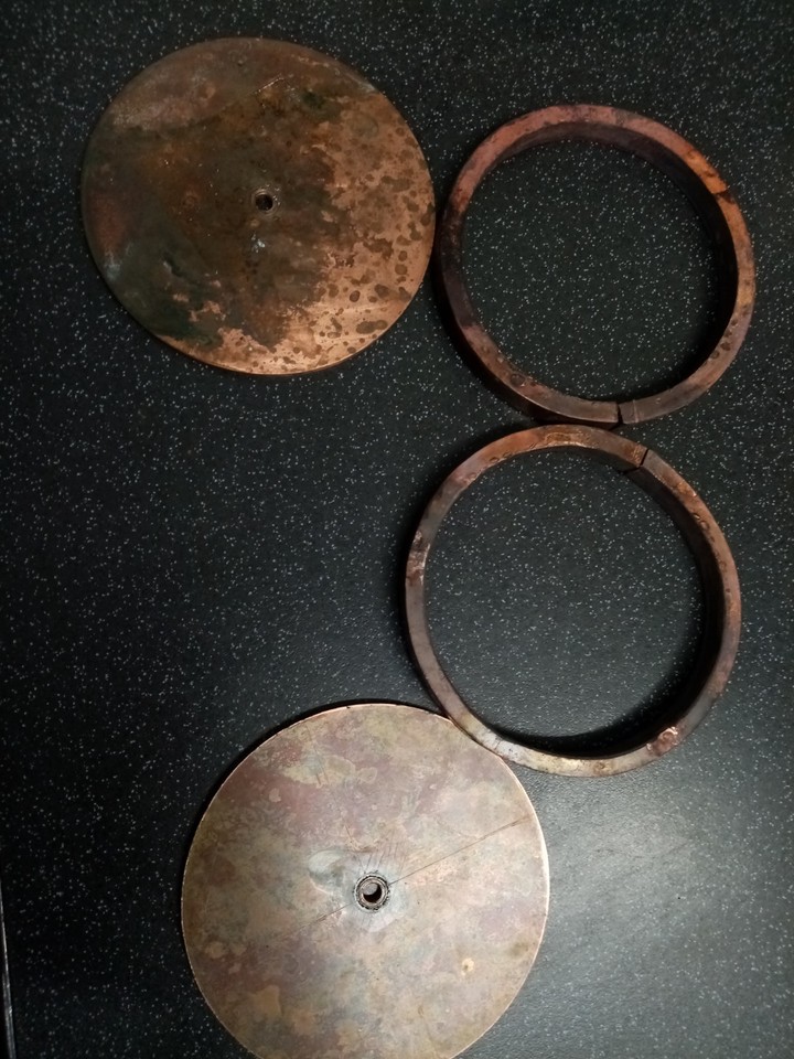 1 day only Homemade live steam traction engine project parts spares or ...