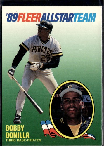 1989 Fleer Bobby Bonilla Pittsburgh Pirates #1 | eBay