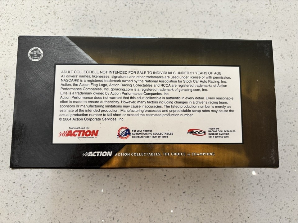 Jeff Gordon #24 DuPont HMS 20th Anniv 1:24 Action RCCA Elite 1/1800 w ...