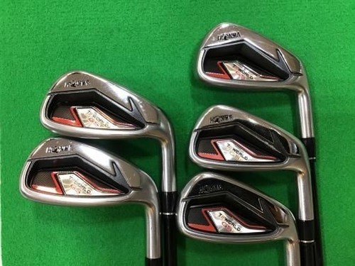 Used Honma Golf Tour World Gs 5S Iron Set Ir Speed Tuned 48 Flex R Men ...