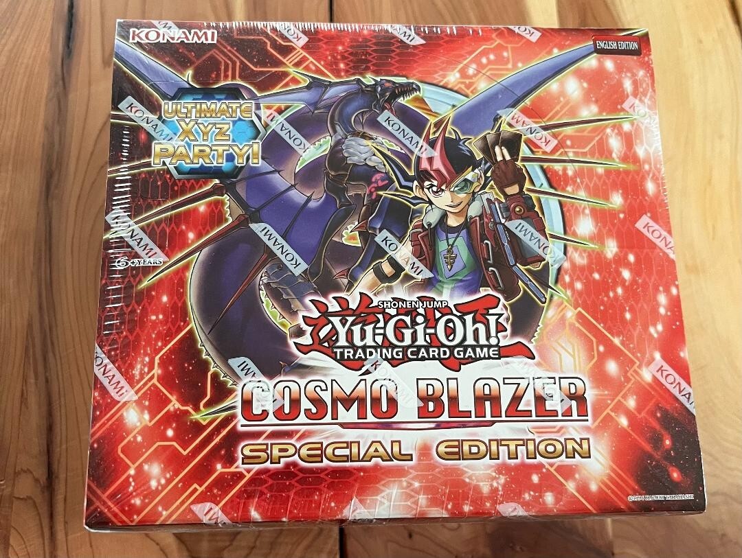 Yugioh Cosmo Blazer Special Edition Display Box Factory Sealed! | eBay