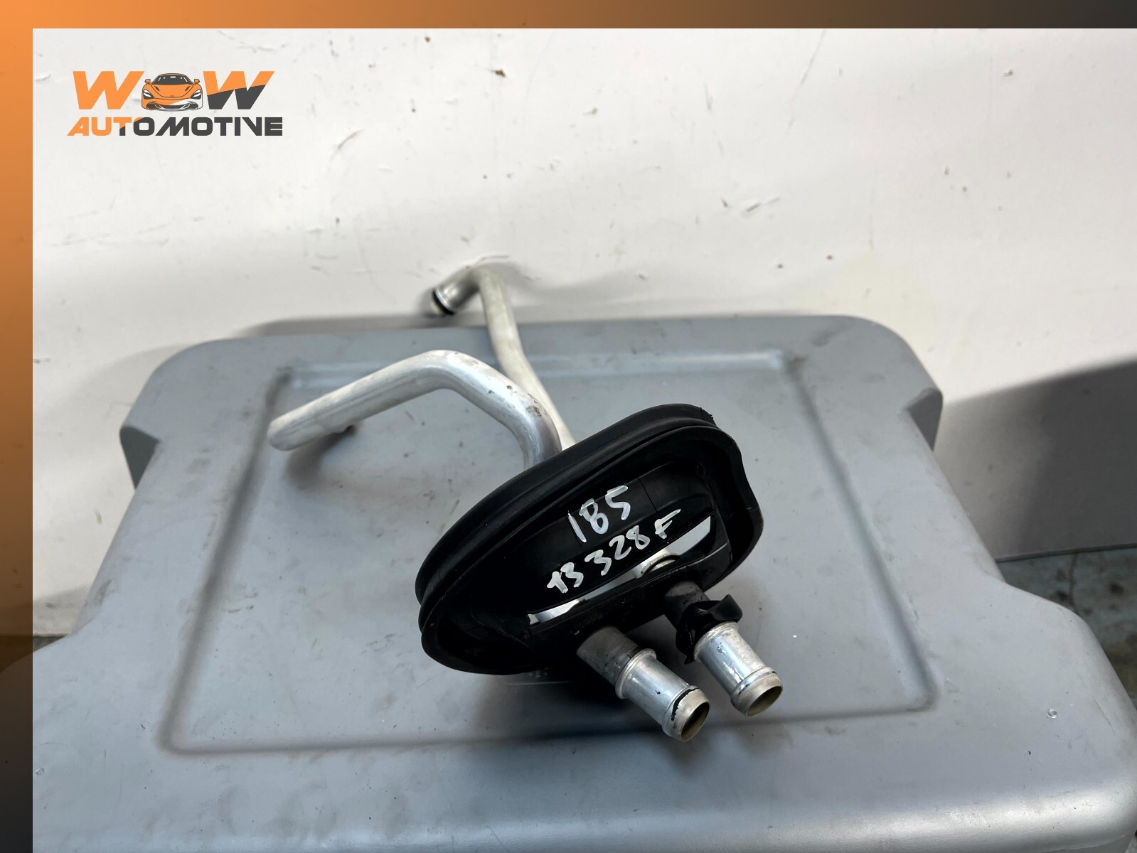 12-18 BMW F30 3 SERIES 320i 328i HEATER RADIATOR DOUBLE PIPE W/ RUBBER ...