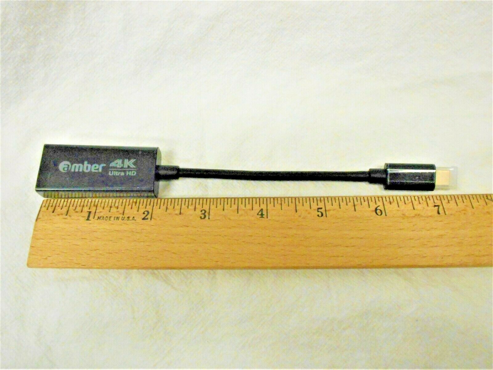 Amber USB-C To Display Port Connector 4K Ultra HD | eBay