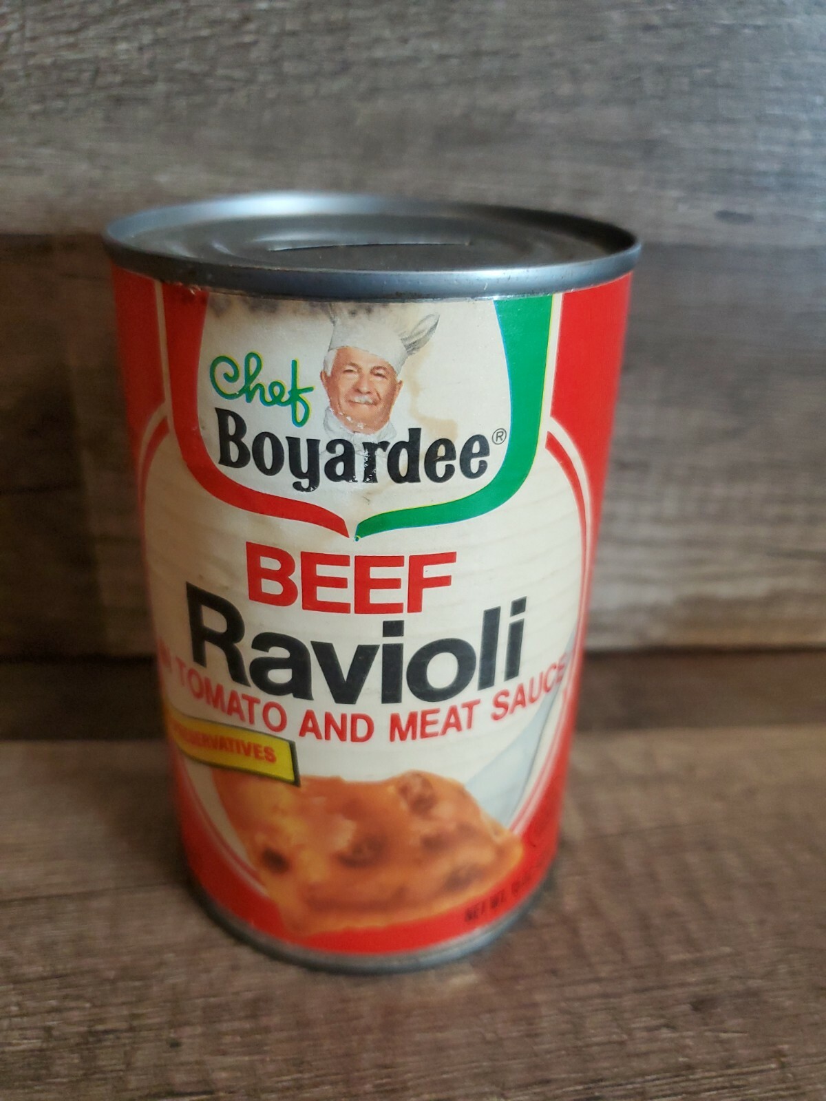 Chef Boyardee Can