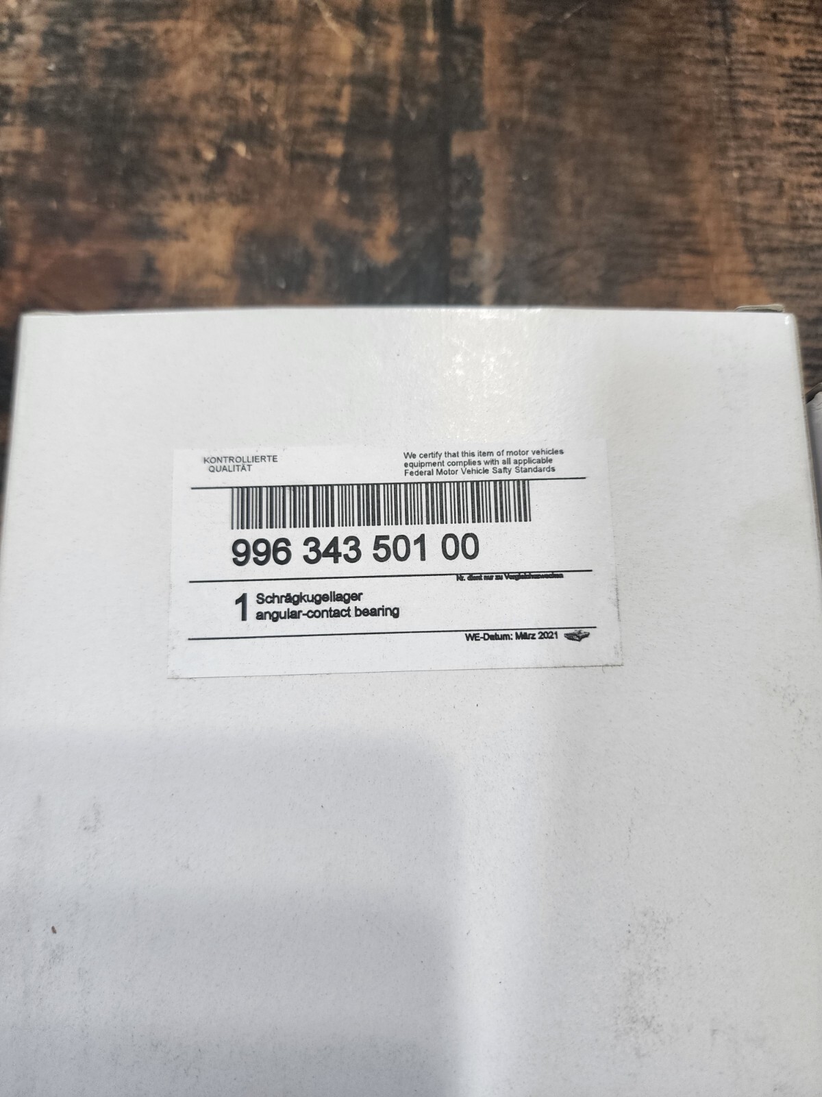 Porsche Genuine 911 996 997 Shock Bearing Plate NEW 99634350100 996 343 ...
