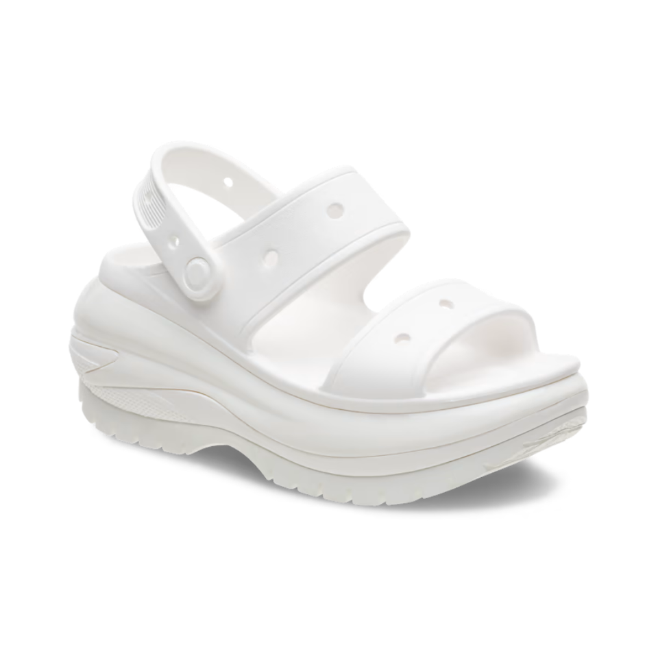 NEW CROCS MEGA CRUSH SANDAL 207989-100 WHITE | eBay