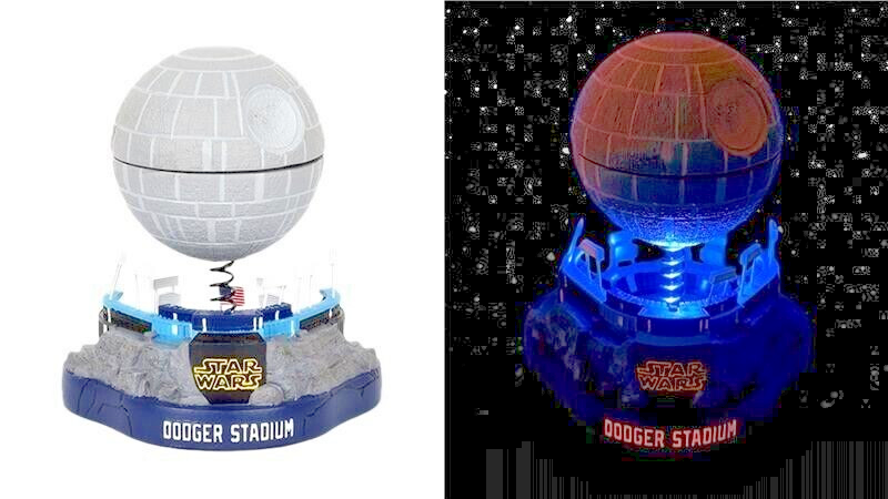 Set of 2 Millennium Falcon 2024 Death Star 2025 Dodgers STAR WARS ...
