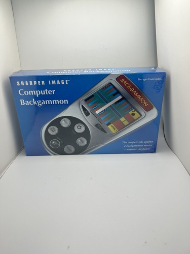 Sharper Image Computer Backgammon Electronic Portable Pocketsize BRAND ...