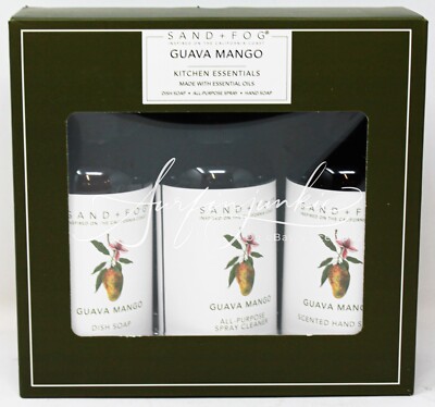 Sand + Fog Guava Mango Oil Kitchen Set Dish Soap Spray Cleaner Hand ...