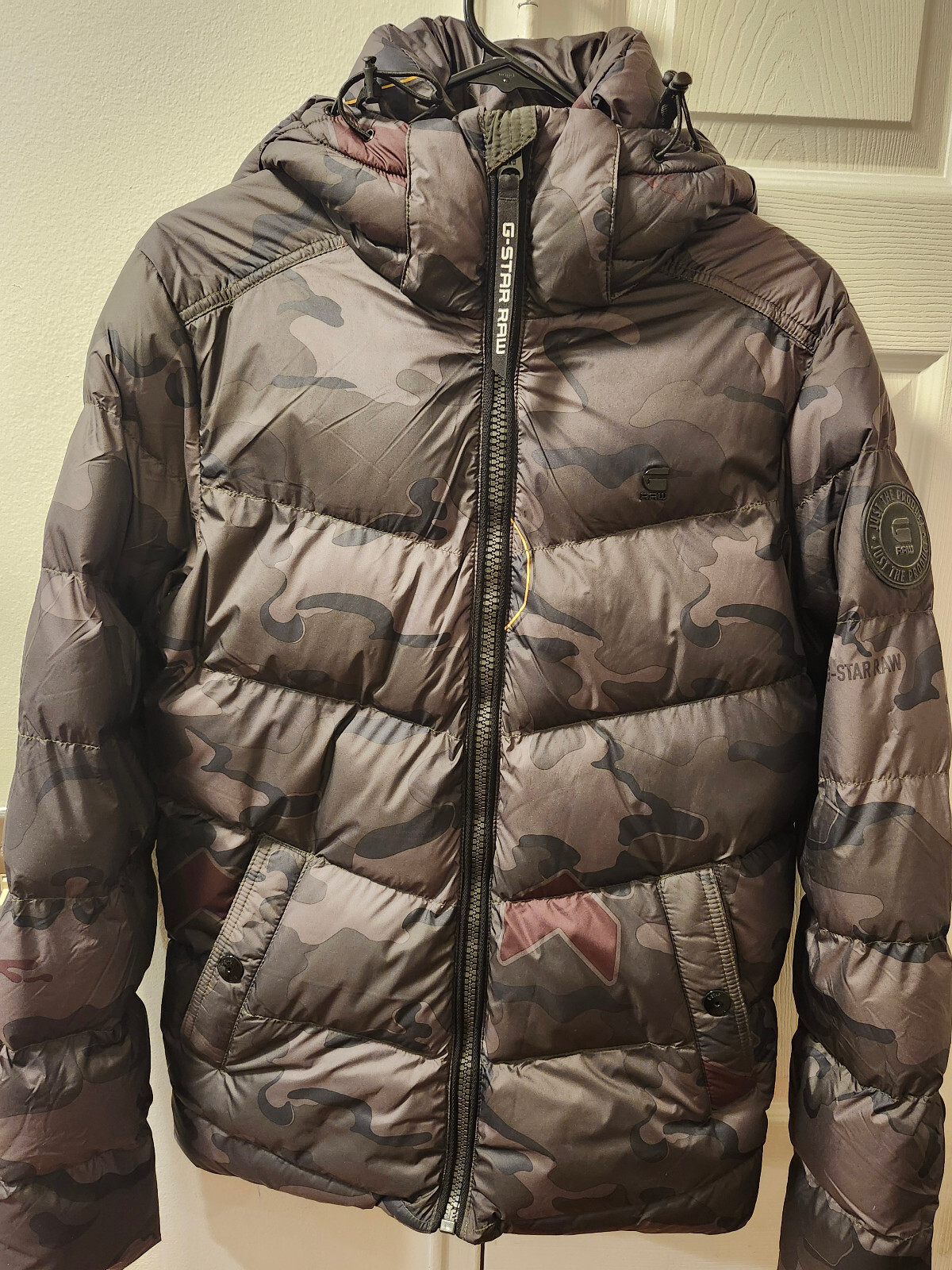 G-Star Whistler Hooded Puffer Jacket - Dark Camo (XXS) | eBay