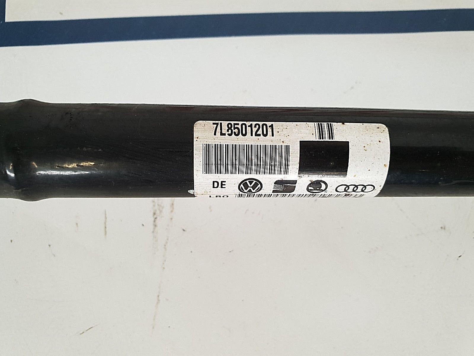 Audi Q7 4L Gelenkwelle Antriebswelle hinten Drive Shaft rear 7L8501201 ...