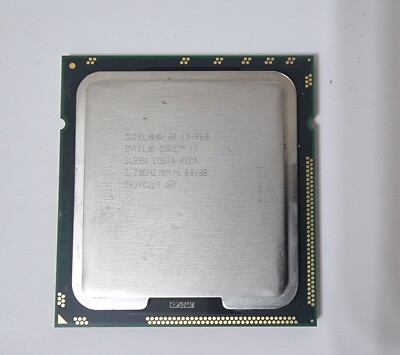 Intel Core i7-960 Processor 8M Cache, 3.20 GHz, 4.80 GT/s Intel QPI | eBay
