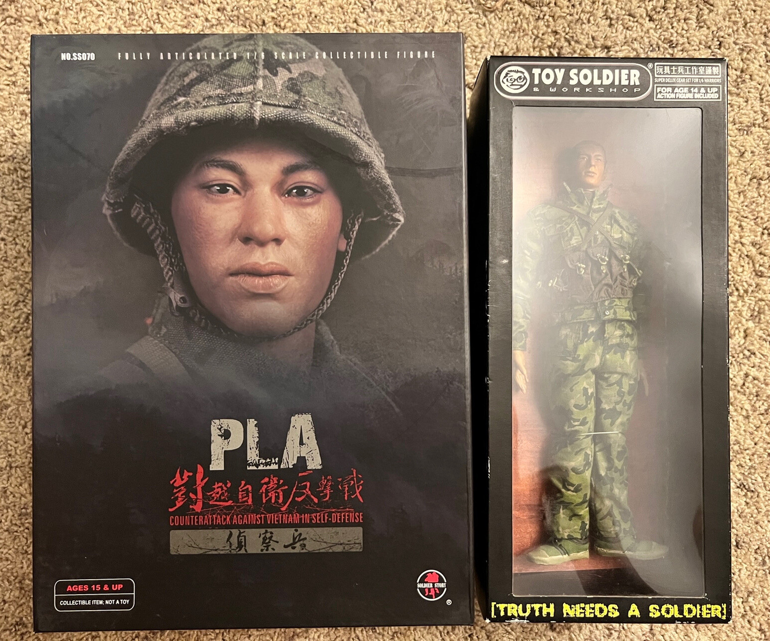 🔥 1/6 Soldier Story Chinese PLA Soldier Vietnam War Lot Of 2 Figures | eBay