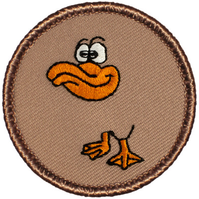 Hilarious Boy Scout Patches - (#681) The Invisible Duck Patrol Patch ...