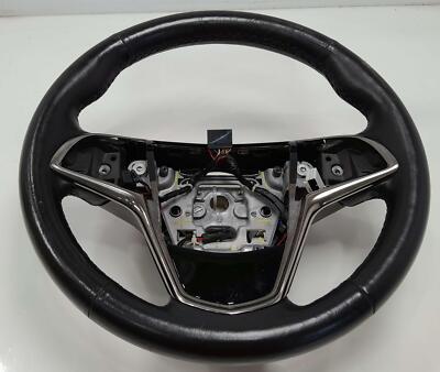 2014 Cadillac ATS Steering Wheel Paddle Shift Heated Black Leather OEM ...