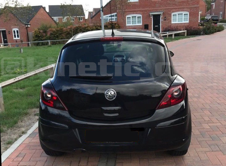 Vauxhall corsa D ABS rear eyebrows eyelids spoilers VXR | eBay UK