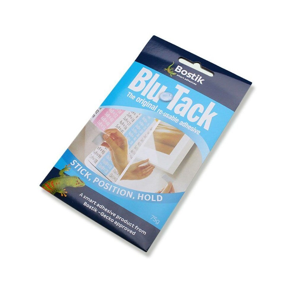 1 x Bostik Blu Tack Mastic Removable Adhesive Mounting Putty Non Toxic ...