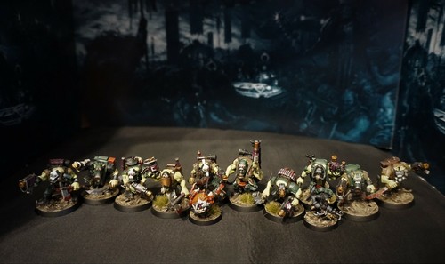 Ork Kommandos Kill Team: Octarius painted Warhammer 40k Elite squad ...