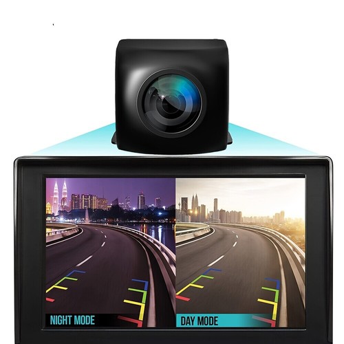 Wireless 4.3" car monitor HD rearview screen backup camera for vehicle ...