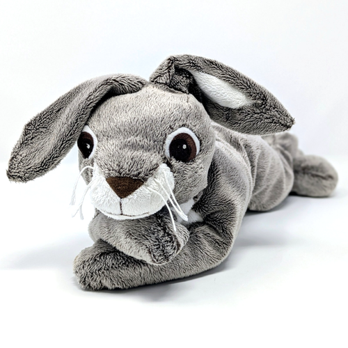 IKEA VANDRING Brown Hare Easter Bunny Rabbit w/ Embroidered Eyes Plush ...