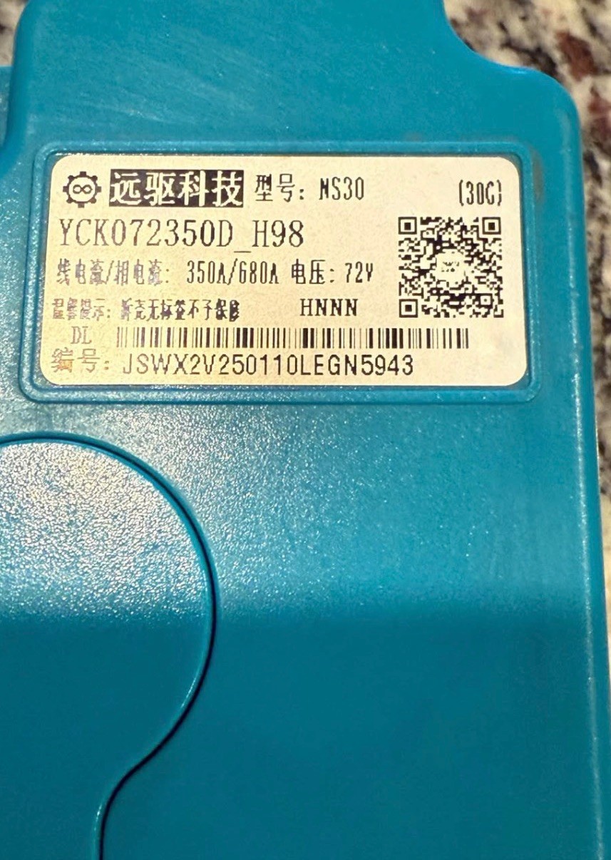 ND72680 FarDriver Controller With Bluetooth 48-72V ,350A Battery, 680 ...