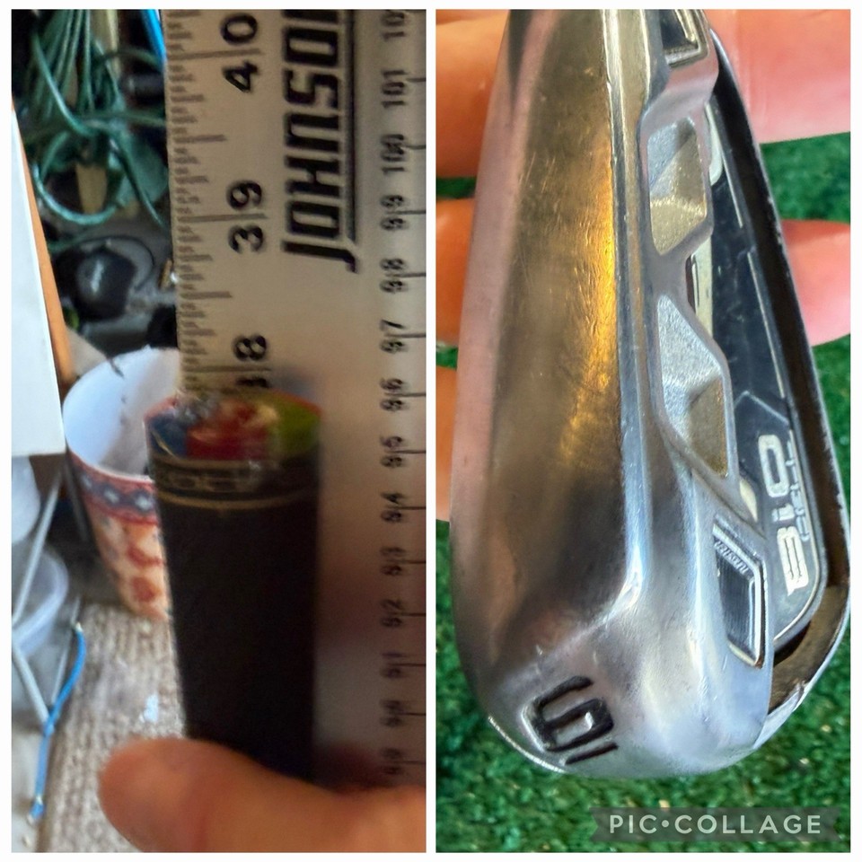 SENIOR INCOMPLETE FAIR! Cobra Bio Cell Tungsten 3h, 6, 9, P, G Iron Set ...