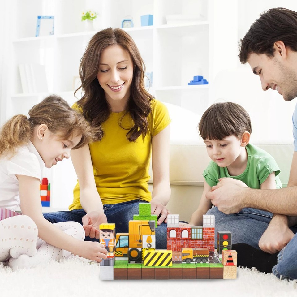 100pcs/Set Minecraft Magnetic Building Blocks Children Kids Educational ...