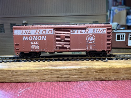 Athearn Bev-Bel HO Scale 40' Boxcar Monon The Hoosier Line CIL 3029 KDs ...