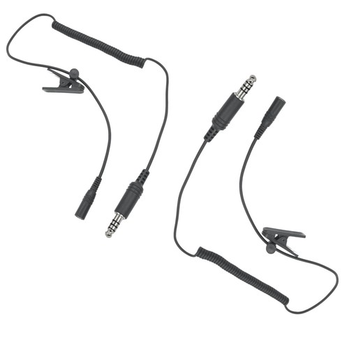 Male U-174 Mono U Plug to 3.5mm Aux Mobile Phone Female Extension Cable ...