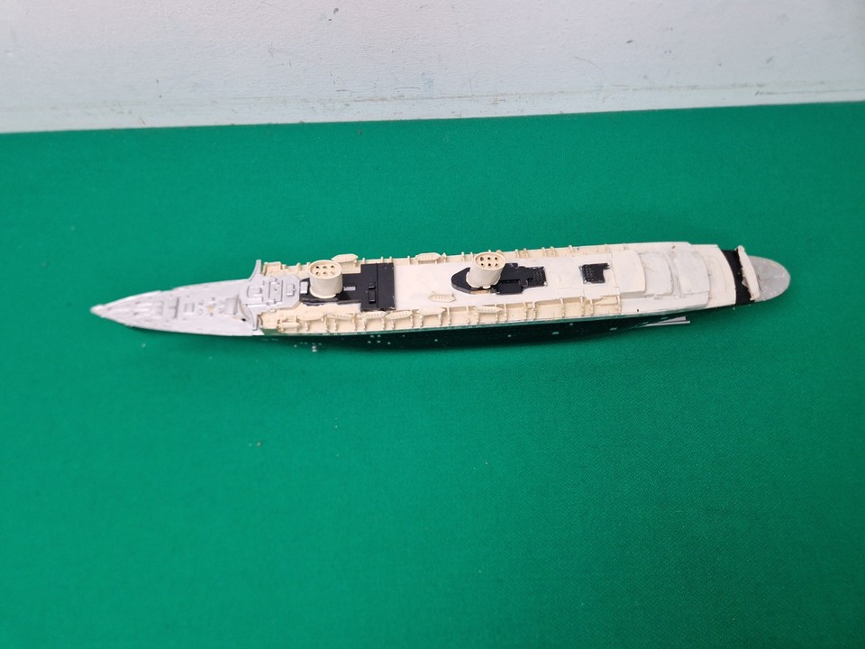 1/600 AIRFIX RMS Queen Elizabeth Cunard Ocean Liner Plastic Model A/F ...
