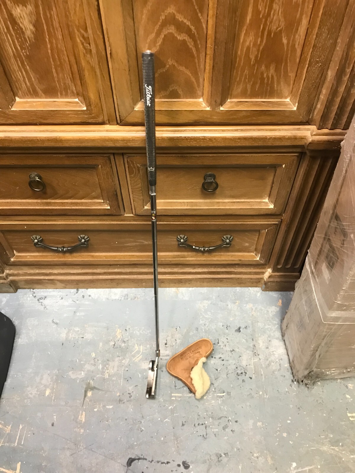 Scotty Cameron TeI3 1998 XPERIMENTAL PROTOTYPE 35" with bomber cover ...