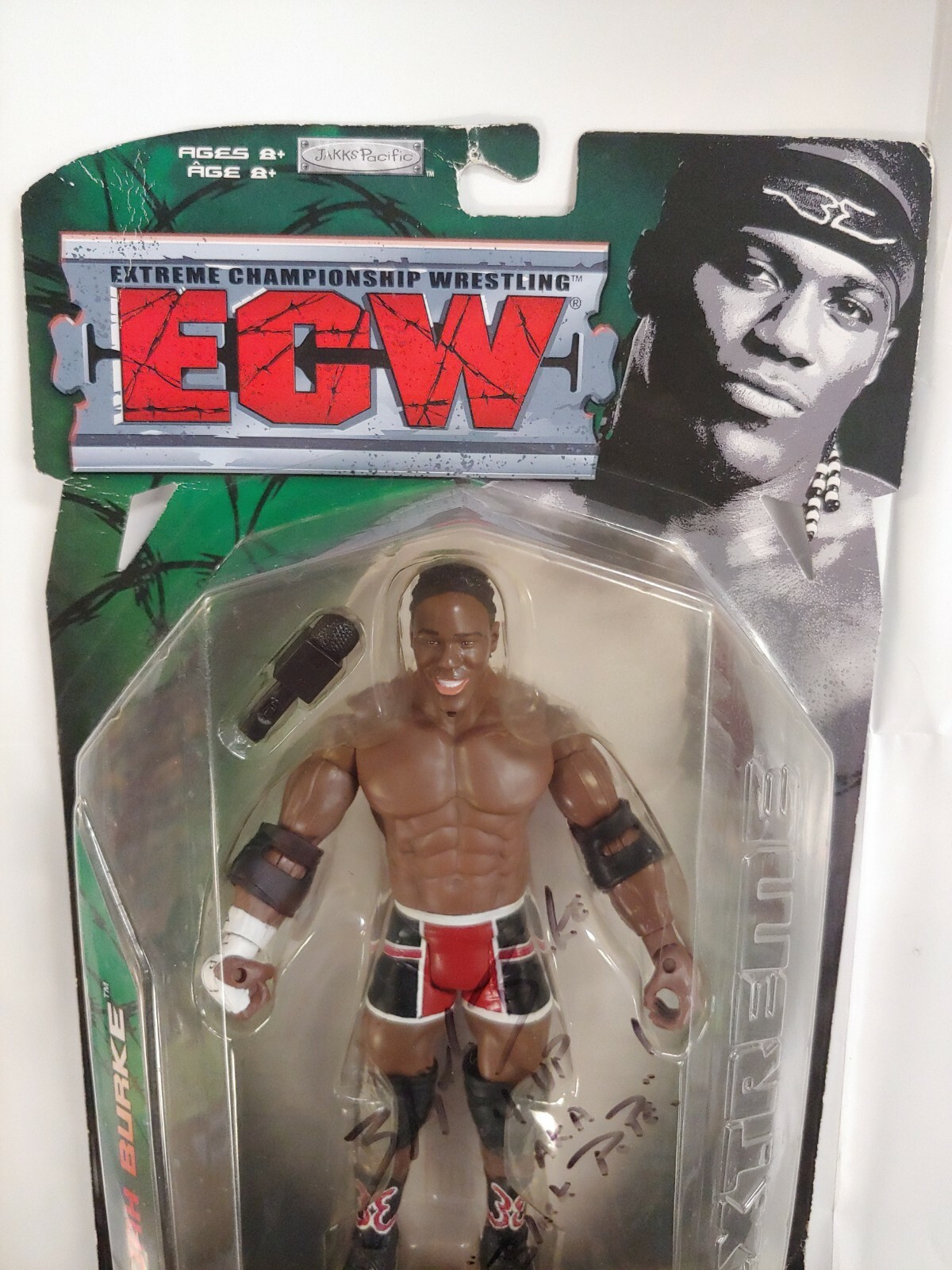WWE ECW Elijah Burke -Wrestling Action Figure *Signed* 2008 | eBay