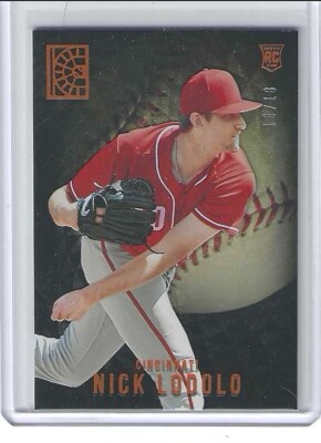 2022 Panini Capstone Luxury Suite /18 Nick Lodolo RC Cincinnati Reds ...
