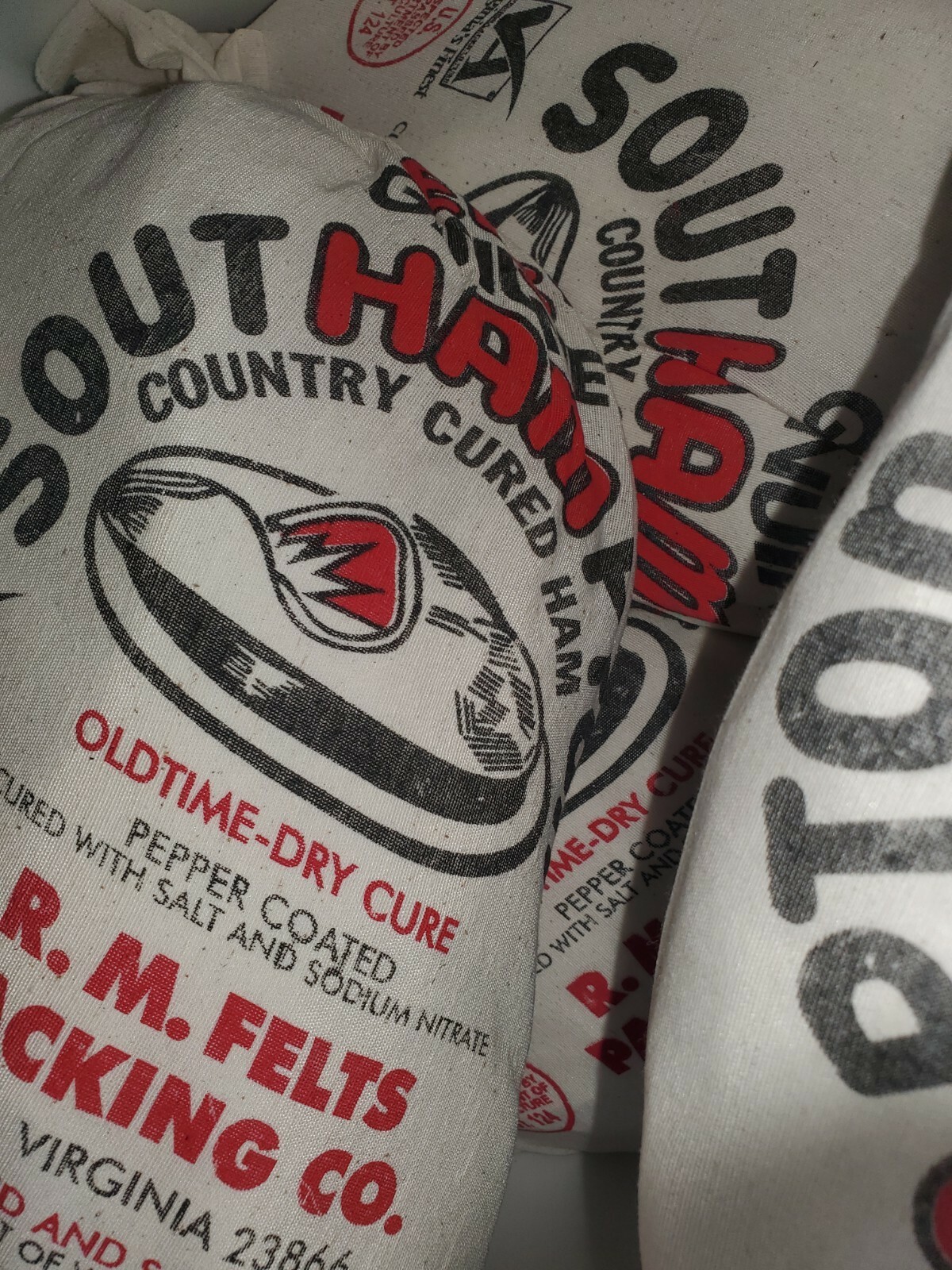 Pork Sout Ham Pton Country Cured Ham Felt's Genuine 10 lb and up | eBay