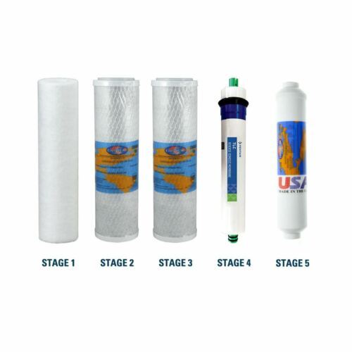Ultima VII Compatible RO Replacement Filter Kit with 50 GPD Membrane | eBay