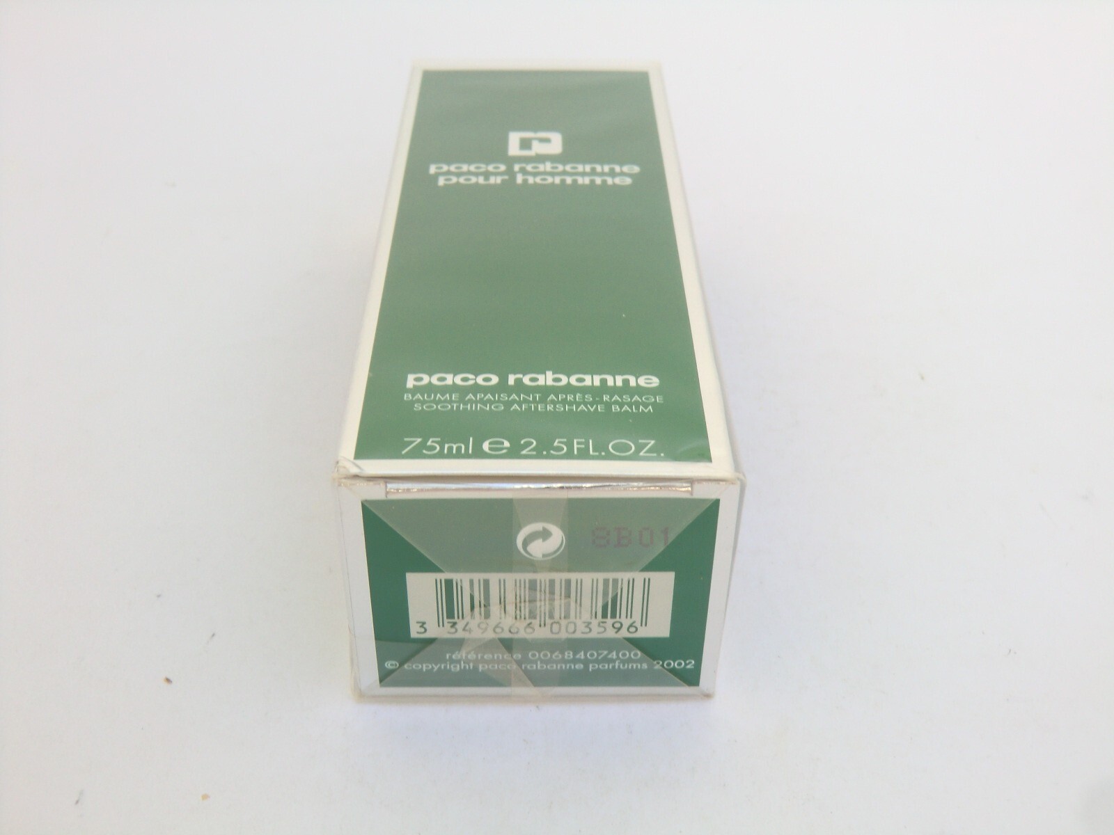 Paco Rabanne Pour Homme Soothing AFTER-SHAVE BALM 75ml - 2.5 Oz BNIB ...