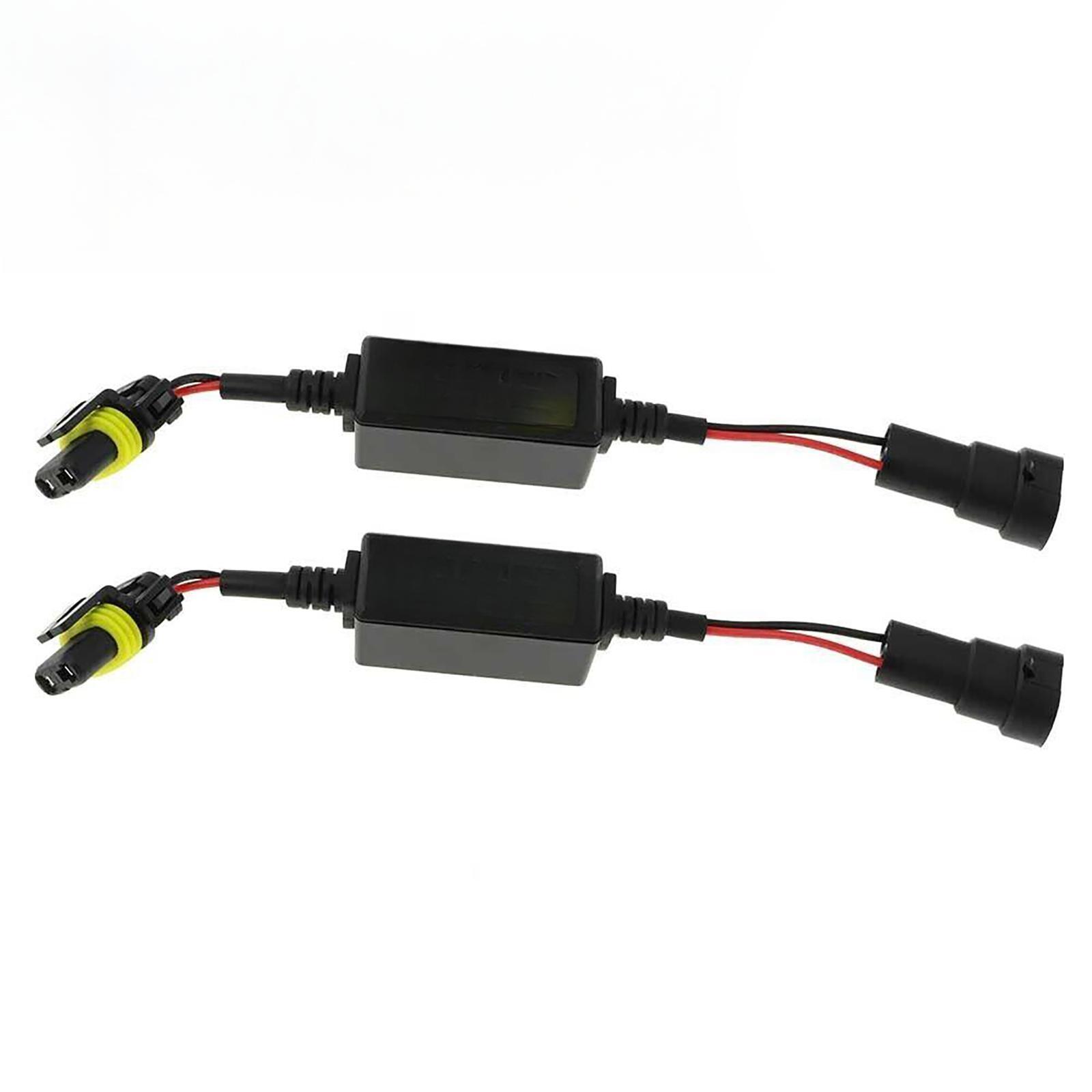 2x LED 9005/9006/9012 Headlight Canbus Error Free Anti Flicker Resistor ...