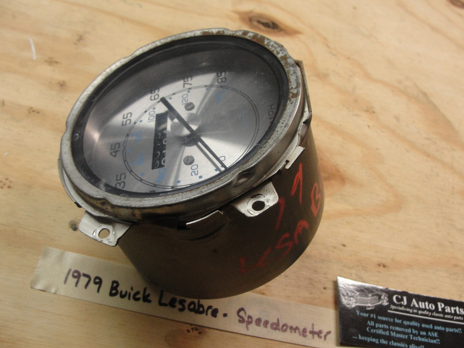 OEM 1979 79 Buick LeSabre DASH INSTRUMENT CLUSTER SPEEDOMETER SPEEDO ...
