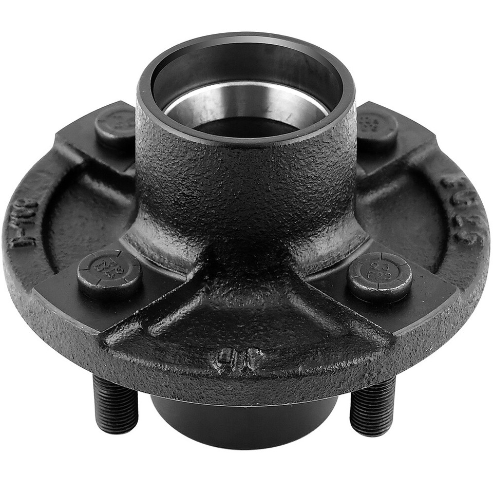 2 Pack Trailer Axle Kits With 4 On 4" Bolt Idler mobile trailer Hub 1 ...