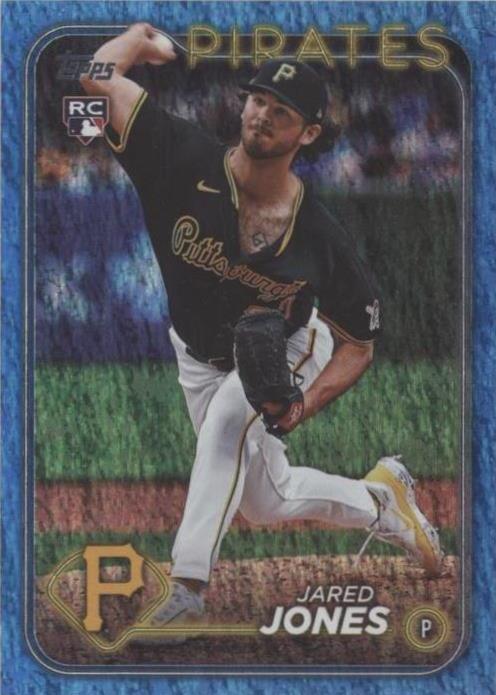 2024 Topps Update Series - Jared Jones #US49 Blue Holo Foilboard /999 ...