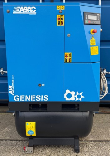 ABAC Genesis 7.5 Receiver Mounted Rotary Screw Compressor + Dryer! 7 ...