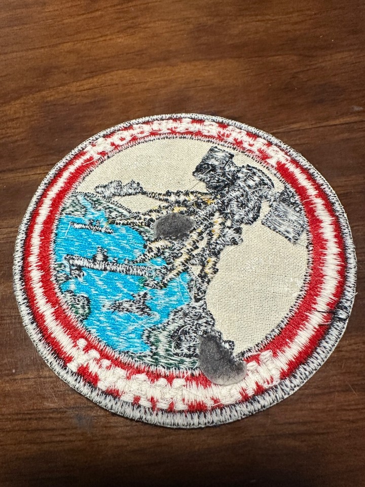 Vintage US Navy Fltsatcom Patch | eBay