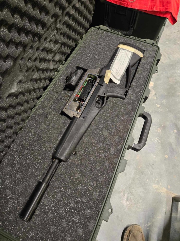 us army laser tag training gun with case cosplay Battlestar bsg | eBay