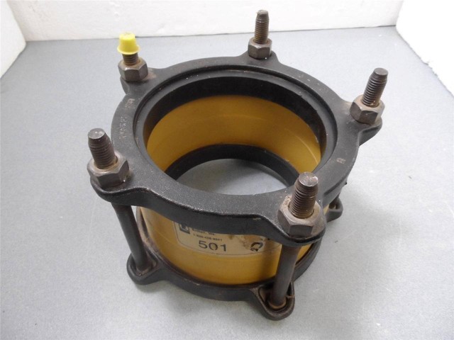 Romac 501 6" Ductile Iron Pipe Coupling New 6 inch | eBay