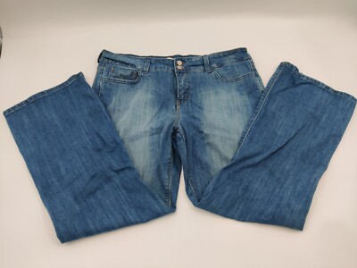 Levi's The Original Jean Slender Boot Cut 526 Women's 14 Blue Mid Rise ...