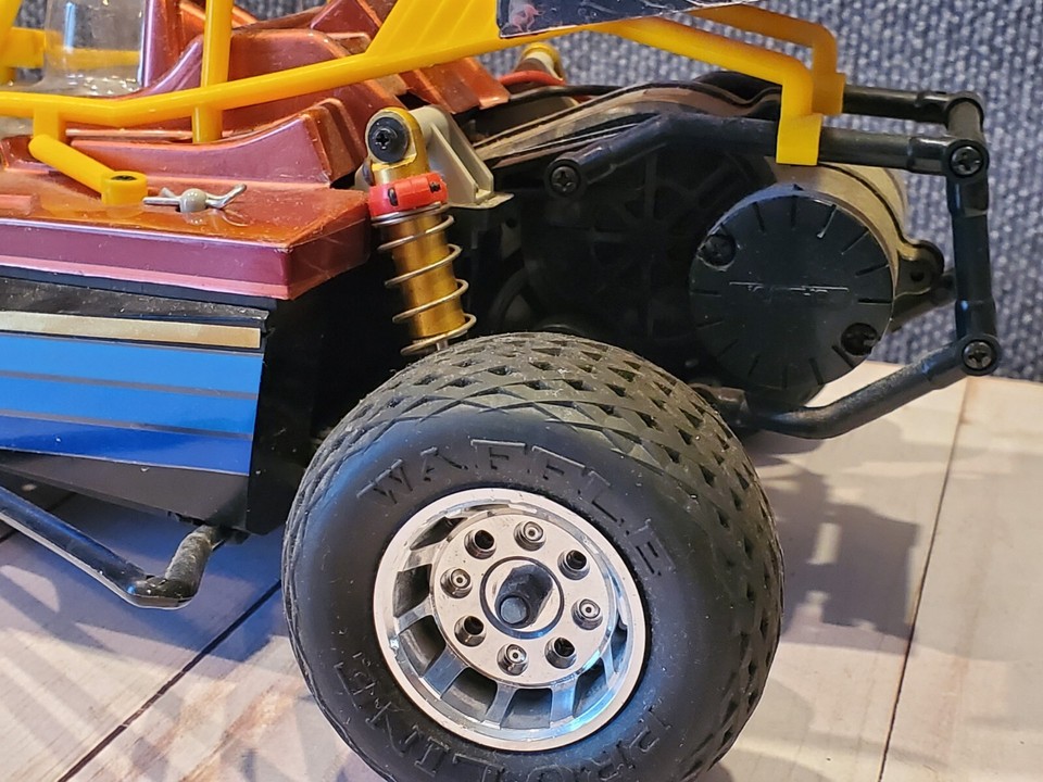 Vtg Kyosho Icarus Off Road Racer R/C Car 1:10 Radio Remote Control Dune ...