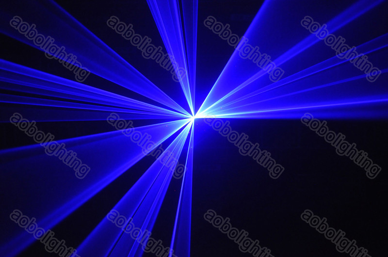 Blue Laser Wallpaper