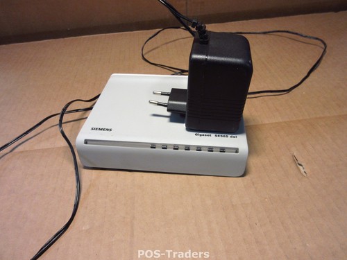 Siemens Gigaset SE565 DSL 4-PORTS Ethernet ADSL modem Business PSTN ...