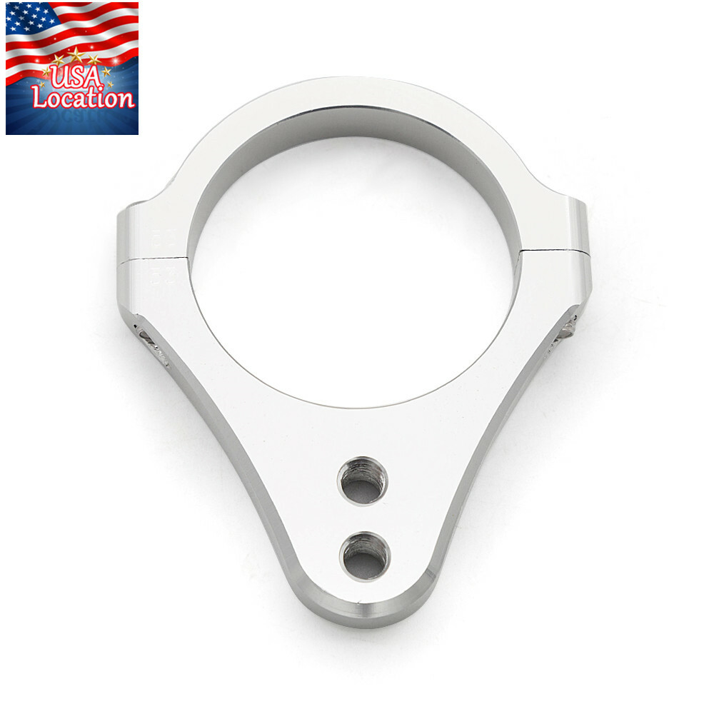 CNC Universal Motorcycle Steering Damper Fork Frame Mounting Clamp ...