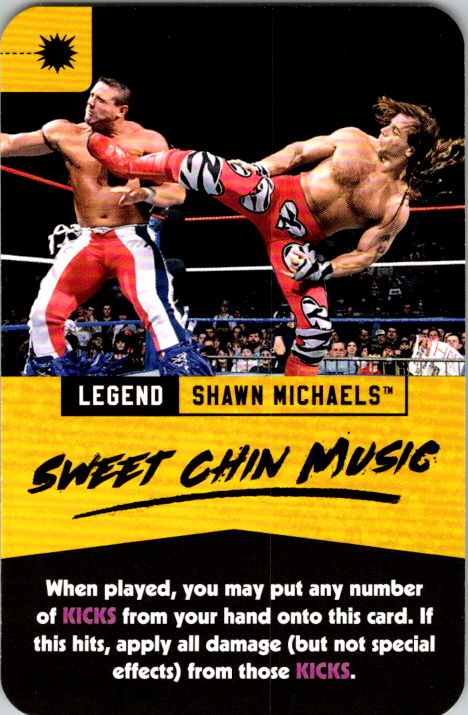 Shawn Michaels HBK Sweet Chin Music 2020 WWE Legends Royal Rumble Card ...